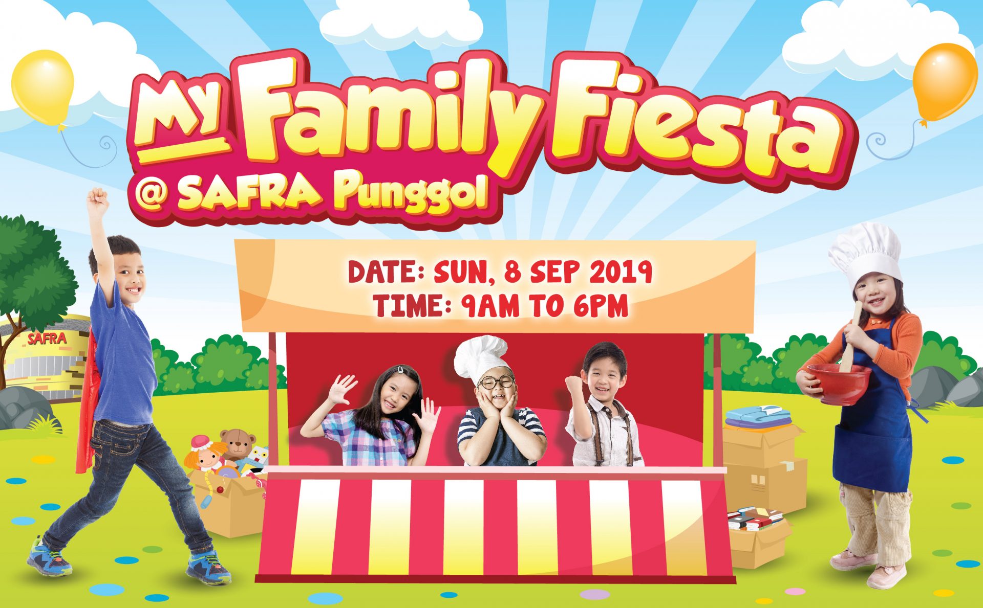 My Family Fiesta @ SAFRA Punggol: Role-Playing Fun For Kids, Family ...