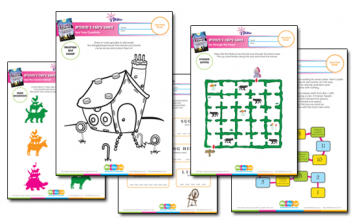 Grimm's Fairy Tales Activity Sheets - Little Day Out