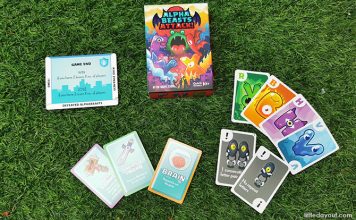 Origame Alphabeasts Attack! Game Review - Little Day Out
