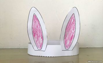 Bunny Ears Craft Template: Make A Cute Headband - Little Day Out