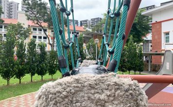 Potong Pasir Block 142 Playground: Climbing Tower With Ropes & Nets ...