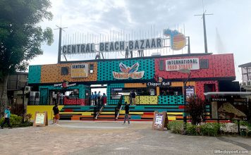 Central Beach Bazaar: Food, Sentosa SkyJet & Musical Fountain Shows ...