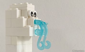 How To Build A LEGO Merlion - Little Day Out