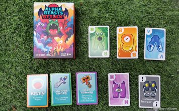 Origame Alphabeasts Attack! Game Review - Little Day Out