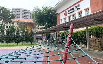 Potong Pasir Block 142 Playground: Climbing Tower With Ropes & Nets ...