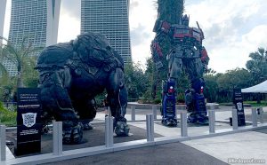 Two Life-Sized Transformers Pop-Up At Gardens By The Bay's Silver Leaf ...