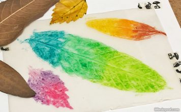 Leaf Rubbing Art: Get Creative With Patterns From Nature - Little Day Out