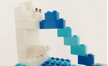 How To Build A LEGO Merlion - Little Day Out