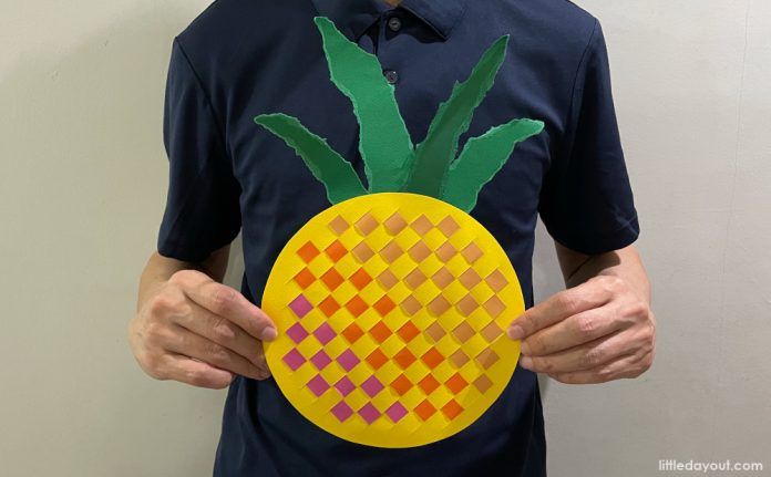 Chinese New Year Pineapple Craft With Kids: Weave Fun Into The Festive ...
