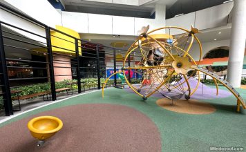 Aperia Mall Playground: Play Within A Flower Sphere - Little Day Out