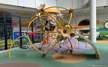 Aperia Mall Playground: Play Within A Flower Sphere - Little Day Out