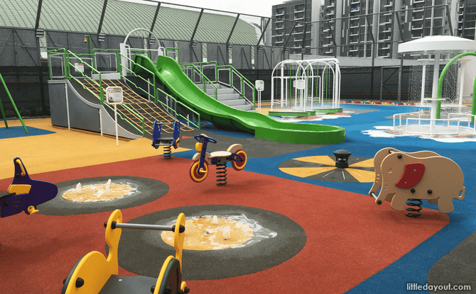 Compass One Playground: Splish-Splashy Fun In Sengkang - Little Day Out