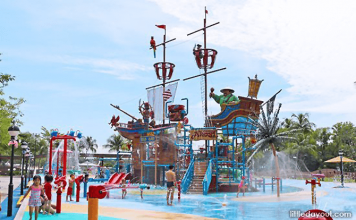 Ahoy There, Palawan Pirate Ship Water Playground - Little Day Out