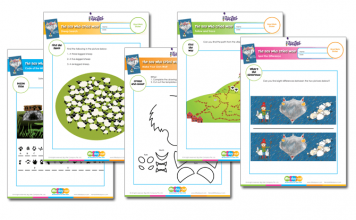 The Boy Who Cried Wolf Activity Sheets - Little Day Out