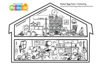 Easter Egg Hunt & Colouring Activity - Little Day Out