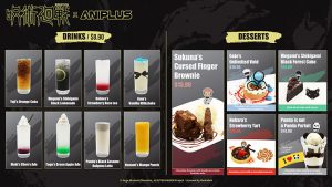 Jujutsu Kaisen Pops-up At ANIPLUS Cafe: Dine With The Sorcerers ...
