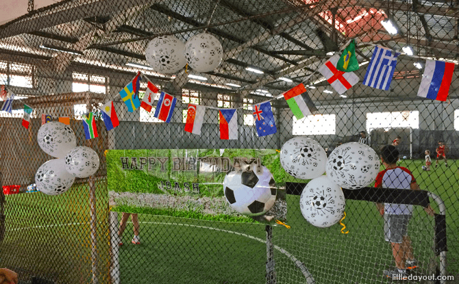 Football-themed Birthday Party: Score a Goal - Little Day Out