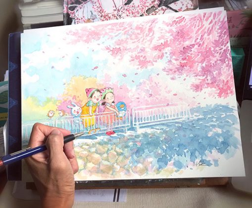 Ah Guo Shares His Whimsical, Dreamy illustrations And Advice for Little ...
