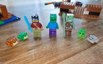 LEGO MINECRAFT 21256 The Frog House Review - Little Day Out