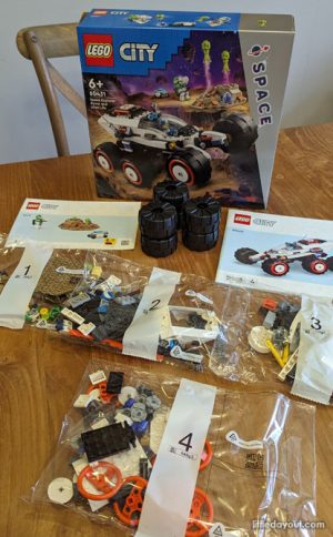 LEGO City Space Explorer Rover And Alien Life 60431 Review - Little Day Out