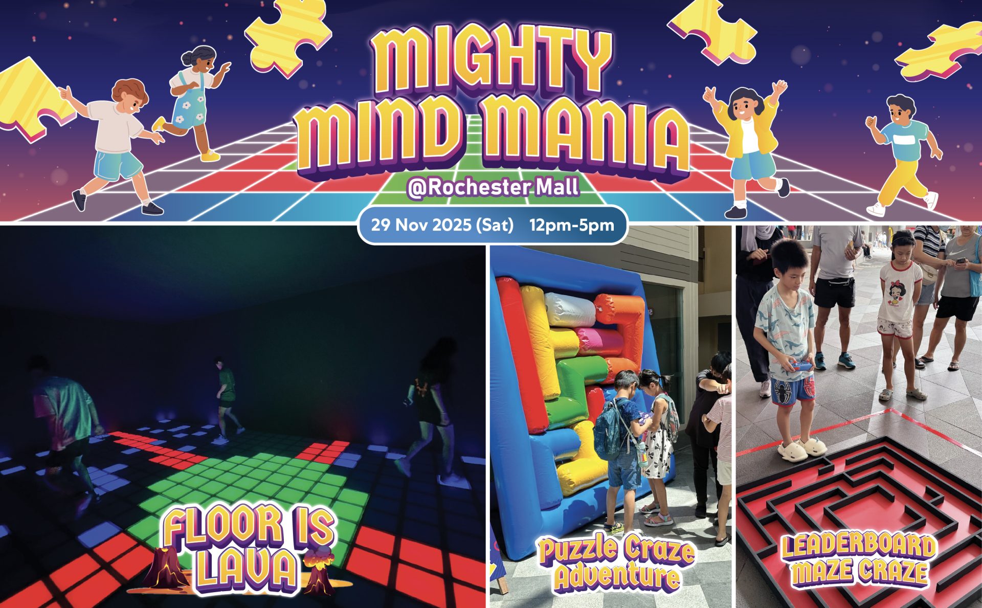 Family Fun Awaits at Mighty Mind Mania @ Rochester Mall! - Little Day Out