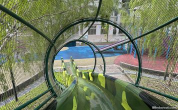 Yew Tee Park: Playground Built Into The Hillside - Little Day Out